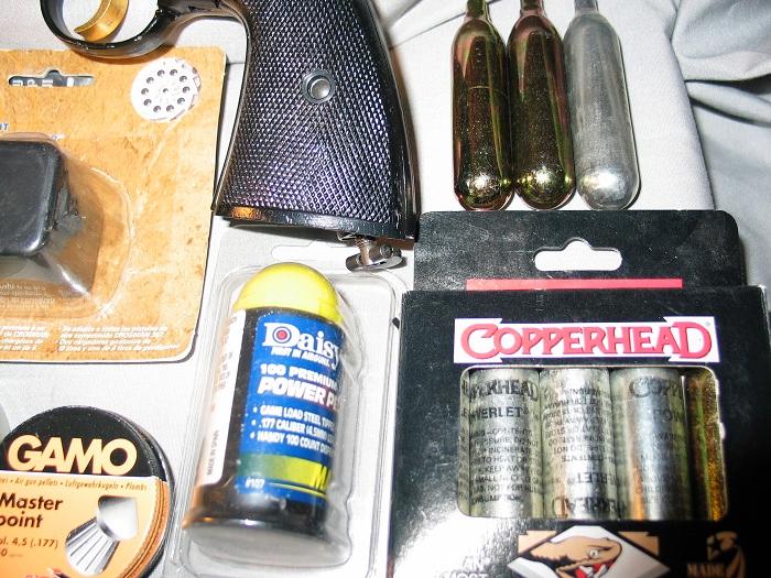 Crosman 357 Python Style Co2 6 Inch + Many Extras For Sale at ...