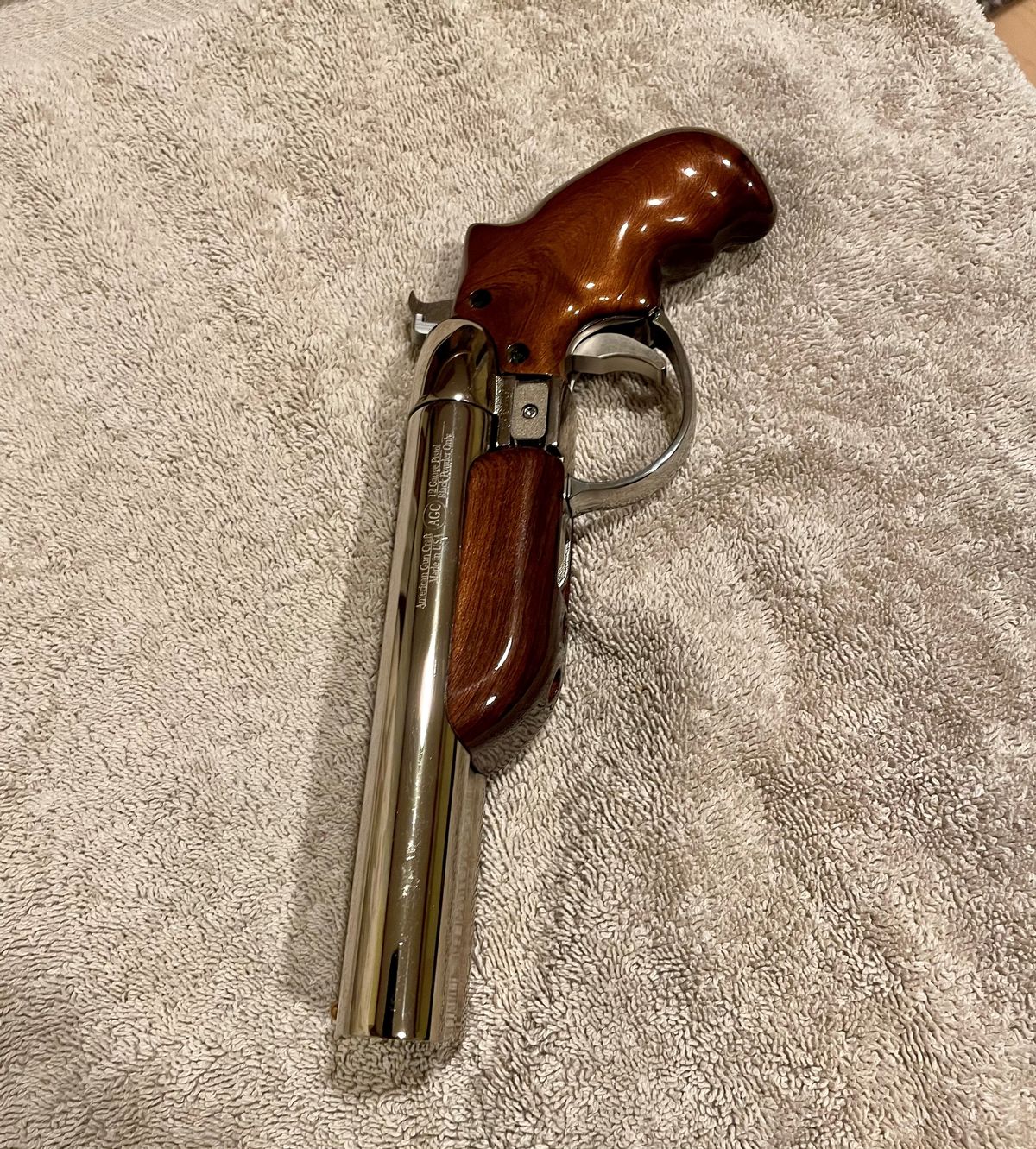 American Gun Craft Beautiful Set Of Agc Diablo Double Barrel 12 Ga ...