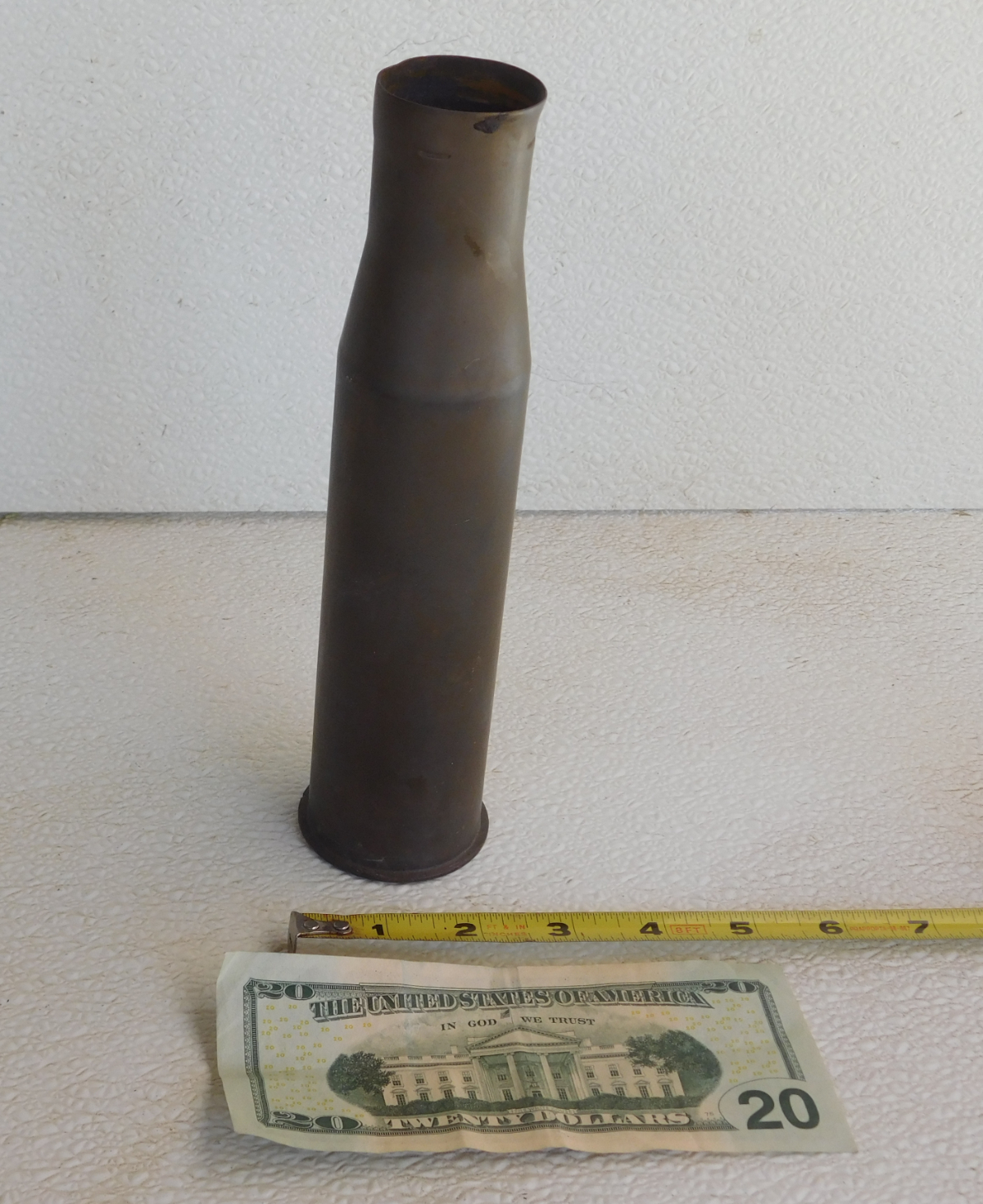 Wwii Us Military 37mm M16 Brass Shell Casung Smc 1942 Original Inert ...