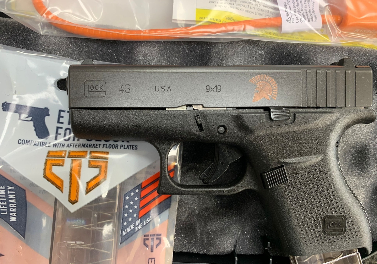 Glock 43 G43 9mm Action Express For Sale at GunAuction.com - 17211169