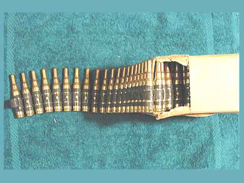 .308 Linked Blanks for M-60 MG - 100 Rounds