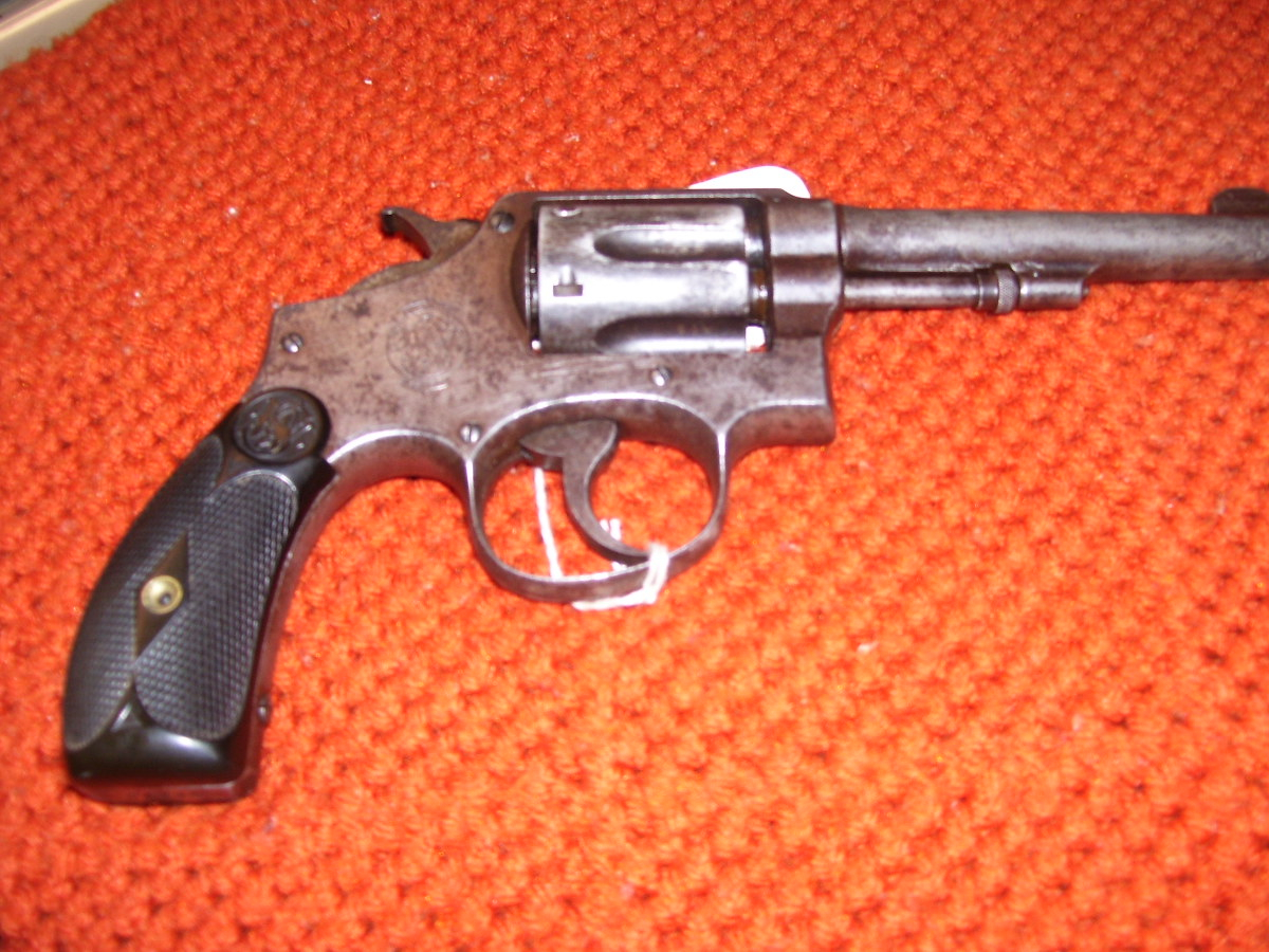 Smith & Wesson Us Service 38 Special C&R Ok Reduced Sale .38 Special ...