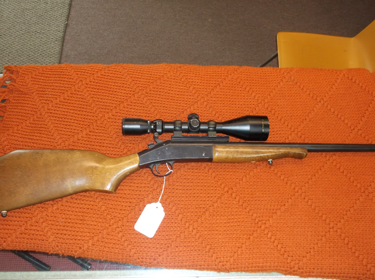 New England Firearms Handi Rifle 223rem. 2.5x10x50mm Scope .223 Rem ...