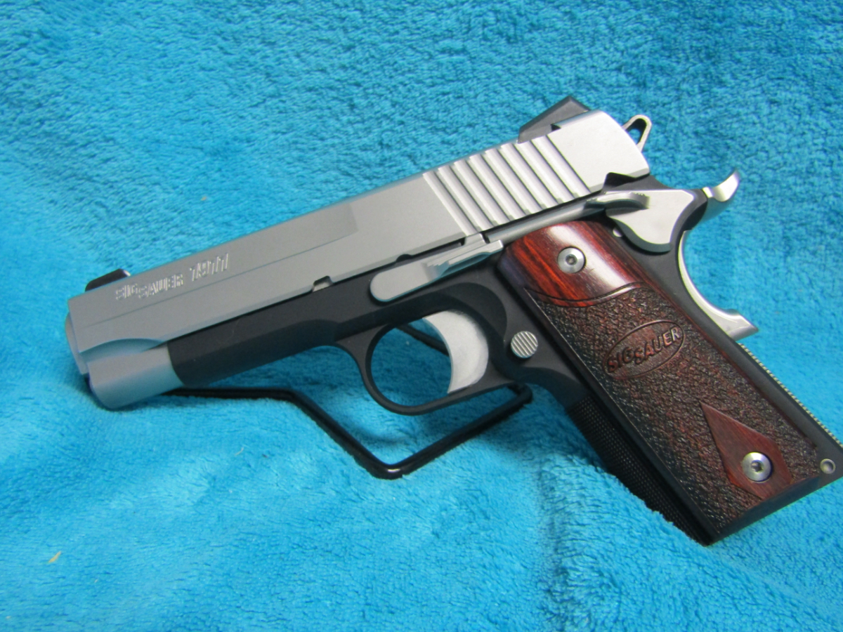 Sig Sauer Inc 1911 C3 Two Tone With Box Rosewood Grips .45 Acp For Sale ...