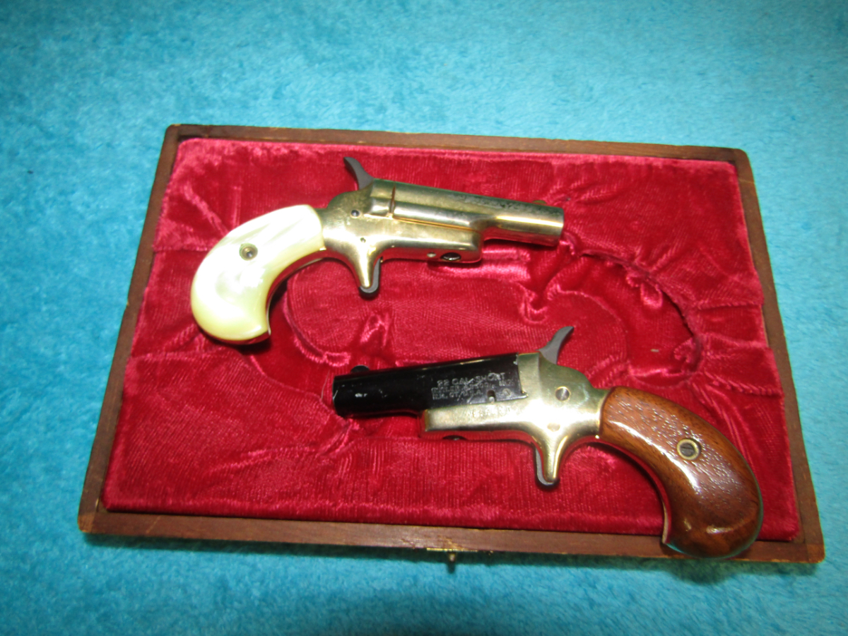 Butler Assoc., Inc. Pair Of Matched Butler .22 Caliber Derringers .22 ...