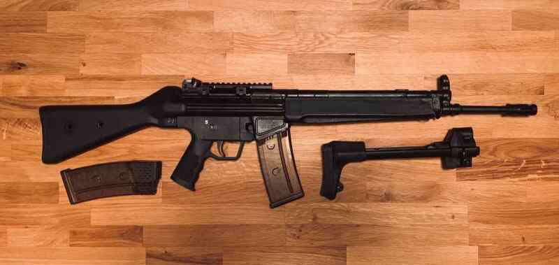 Century Arms C93 Sporter Hk33 Clone 5.56mm Nato For Sale at GunAuction ...