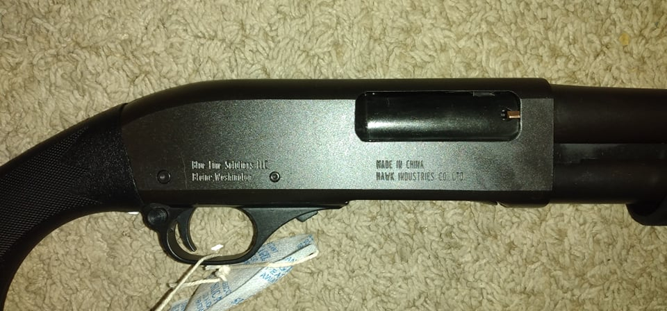 Unknown Blue Line Solutions Blue Line Pump BL-18 12 Gauge (870 Clone ...