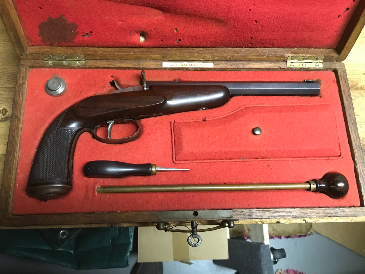 Galand Antique Parlor Pistol 1800 For Sale at GunAuction.com - 16950764