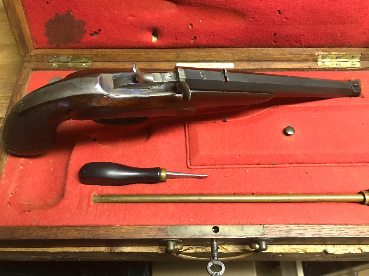 Galand Antique Parlor Pistol 1800 For Sale at GunAuction.com - 16950764