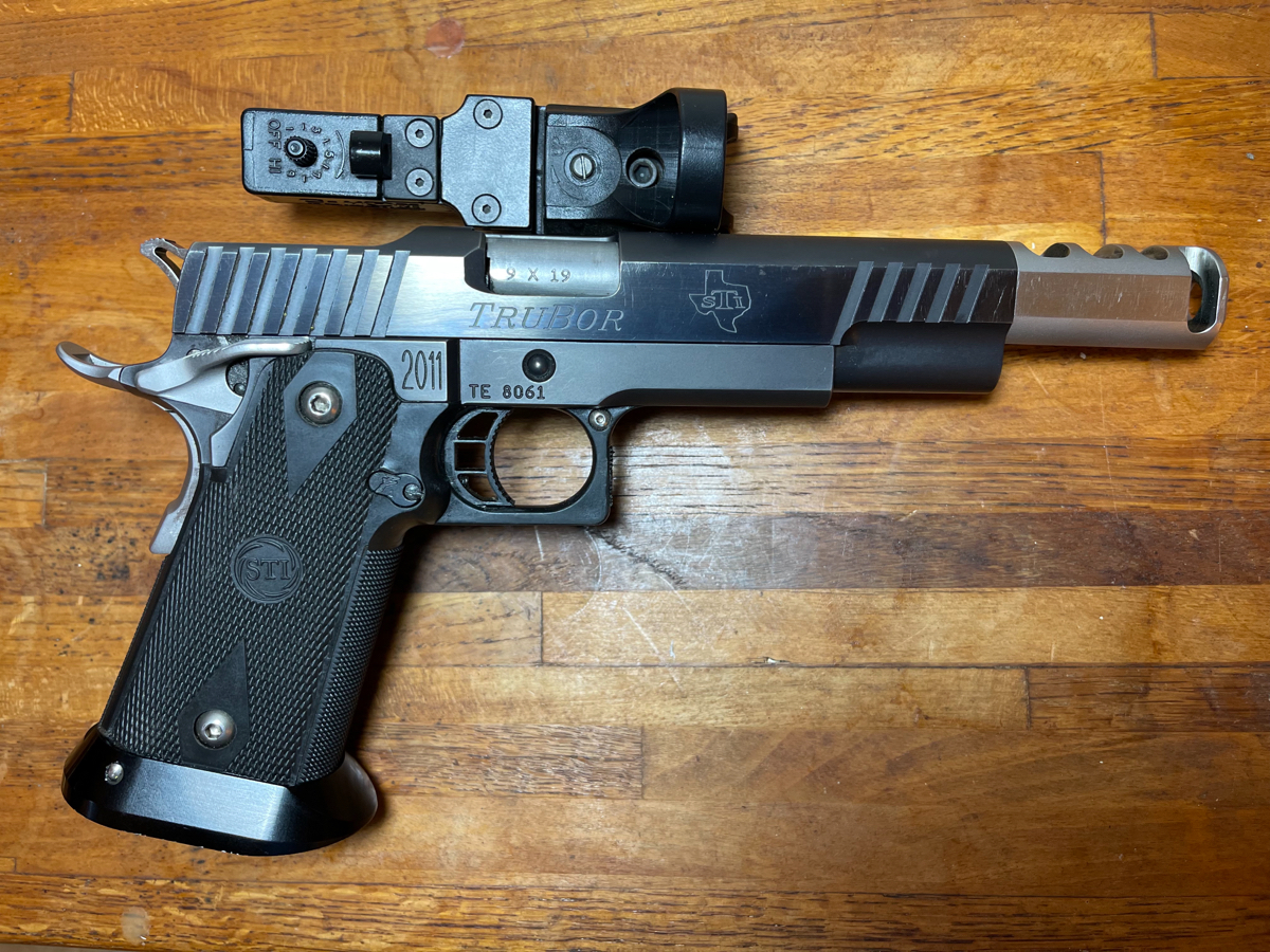 Sti Guns Trubor With T2 Compensator And C-More Red Dot Sight 9mm Luger ...