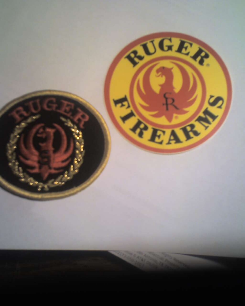Ruger Patch And Yellow Decal For Sale at GunAuction.com - 10350053
