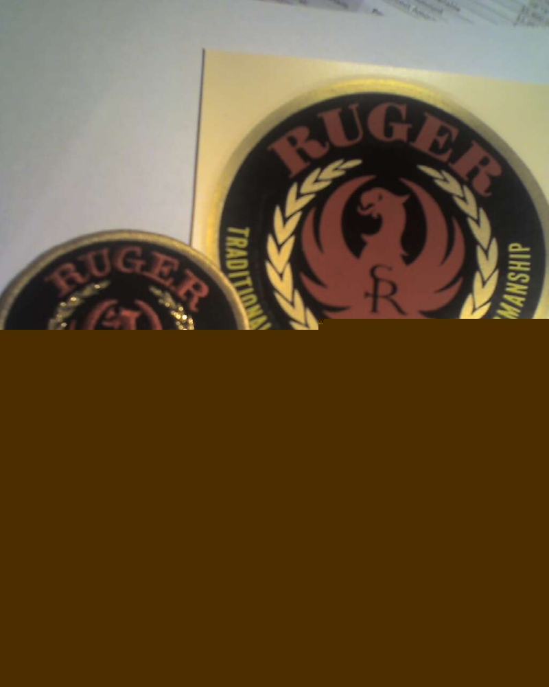 Ruger Patch And Decal 10349985 - GunAuction.com