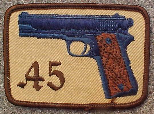 Colt .45 1911 Gun Logo Patch .45 Acp For Sale at GunAuction.com - 17078690