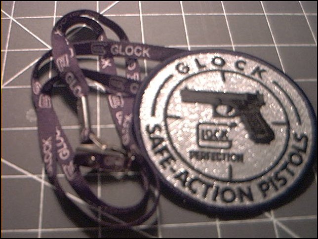 Glock Safe Action Pistols Patch & Glock Lanyard For Sale at GunAuction ...