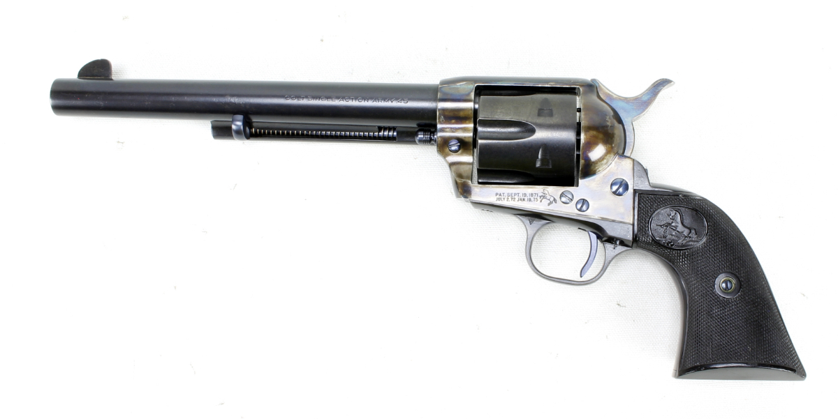 Colt Saa 2nd Generation Wood Display Box (1958) Nice .45 Long Colt For ...