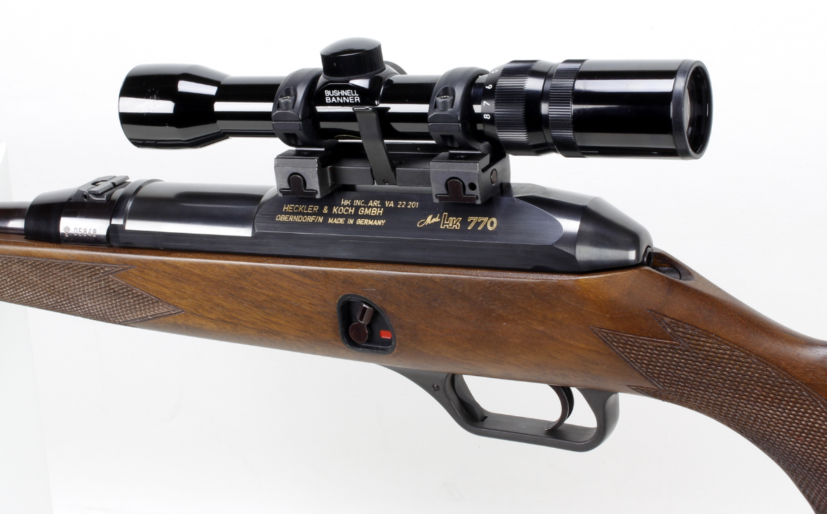 Heckler & Koch Hk770 Rifle, Hk05 Factory Scope Mount (1981) .308 Win ...
