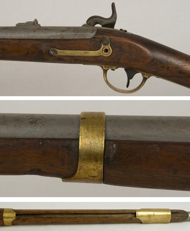 Rare M1847 Cavalry Musketoon Springfield, Dated 1853, Rifled And W ...