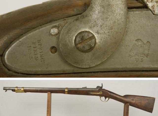 Rare M1847 Cavalry Musketoon Springfield, Dated 1853, Rifled And W ...