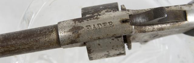 "Leader" Spur Trigger 1880s .22 Rimfire, Hopkins & Allen Make, 7-Shot ...