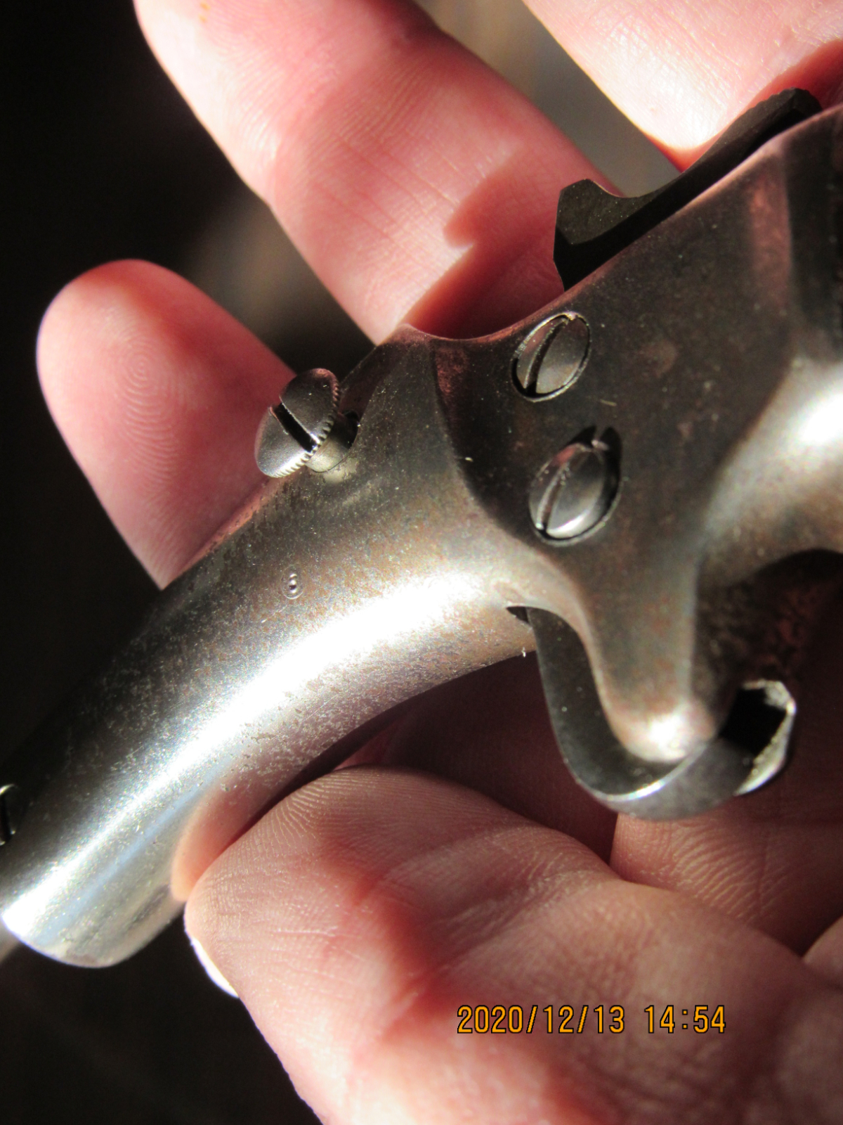 Antique Pocket Boot Pistol J. Stevens A & T Co. Chicopee Falls Mass .22 ...