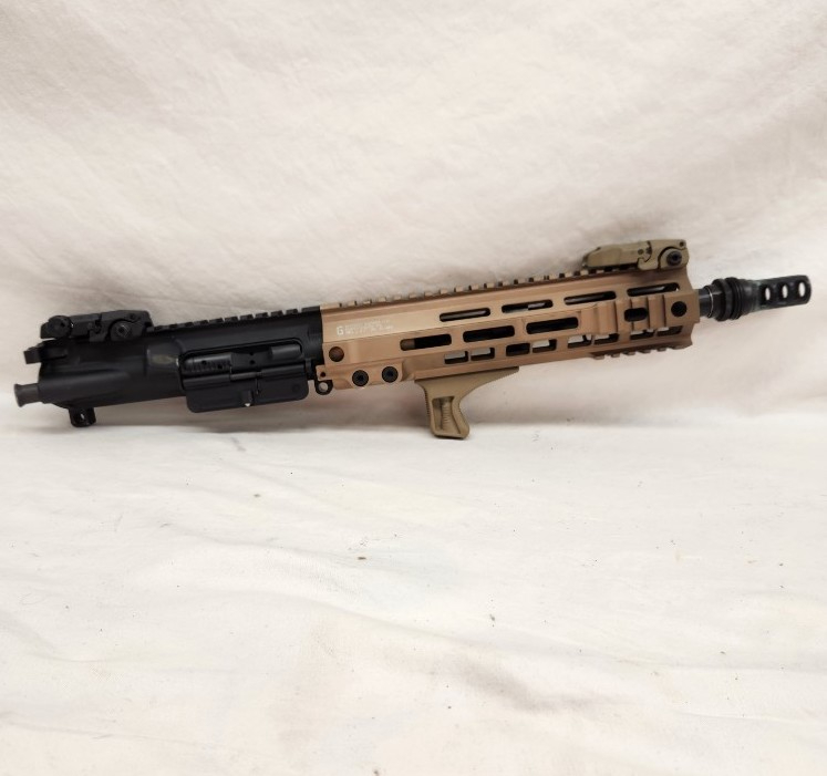 Unknown 300 Blackout AR pistol upper with Geissele MK4 rail .300 ...