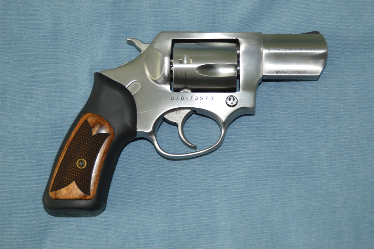 Ruger Sp 101 Stainless 2 Inch 5 Shot 9mm Luger For Sale at GunAuction ...