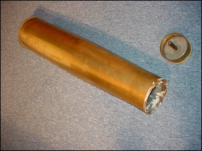 W W Ii 120 Mm Brass Shell Casing W/ Ashtray For Sale at GunAuction.com ...