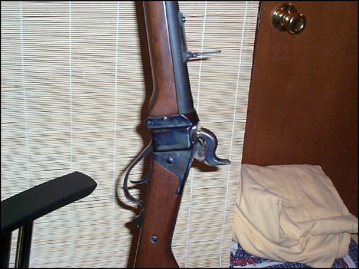 IAB 1863 SHARPS REPRODUCTION RIFLE BLACK POWDER - Picture 2