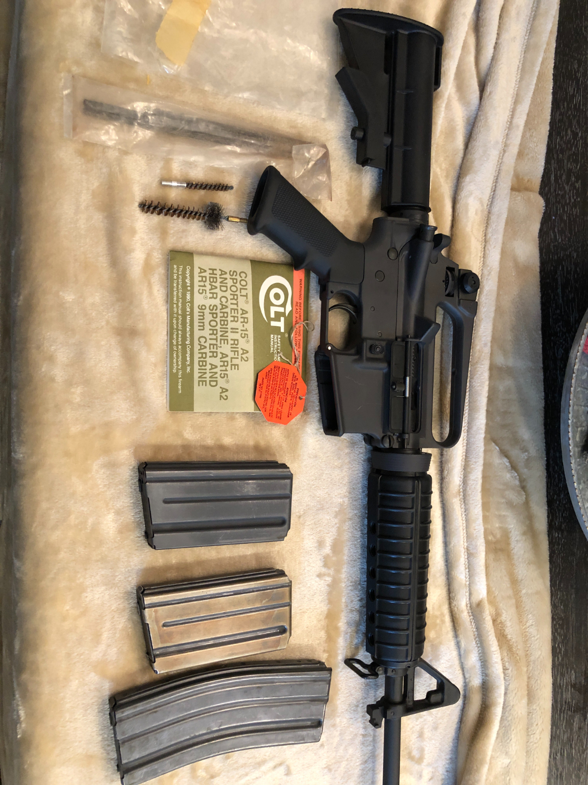 Colt Pre-Ban Green Label Model R6520 Government Carbine Never Fired ...