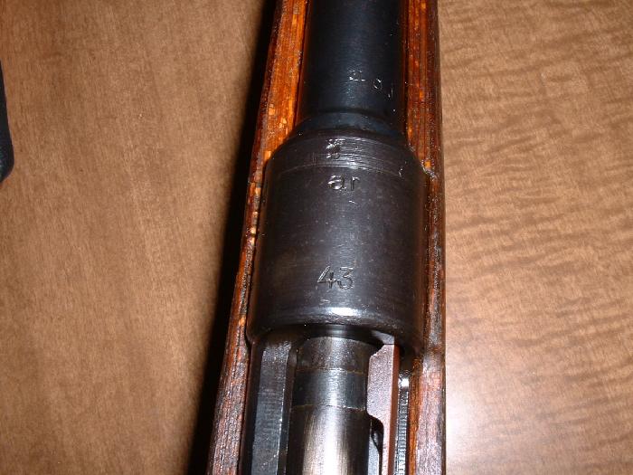 Mauser Werke Borsigwalde Ar43 K98/Kar98 Mauser 8mm/7.92mm Ar 1943 For ...