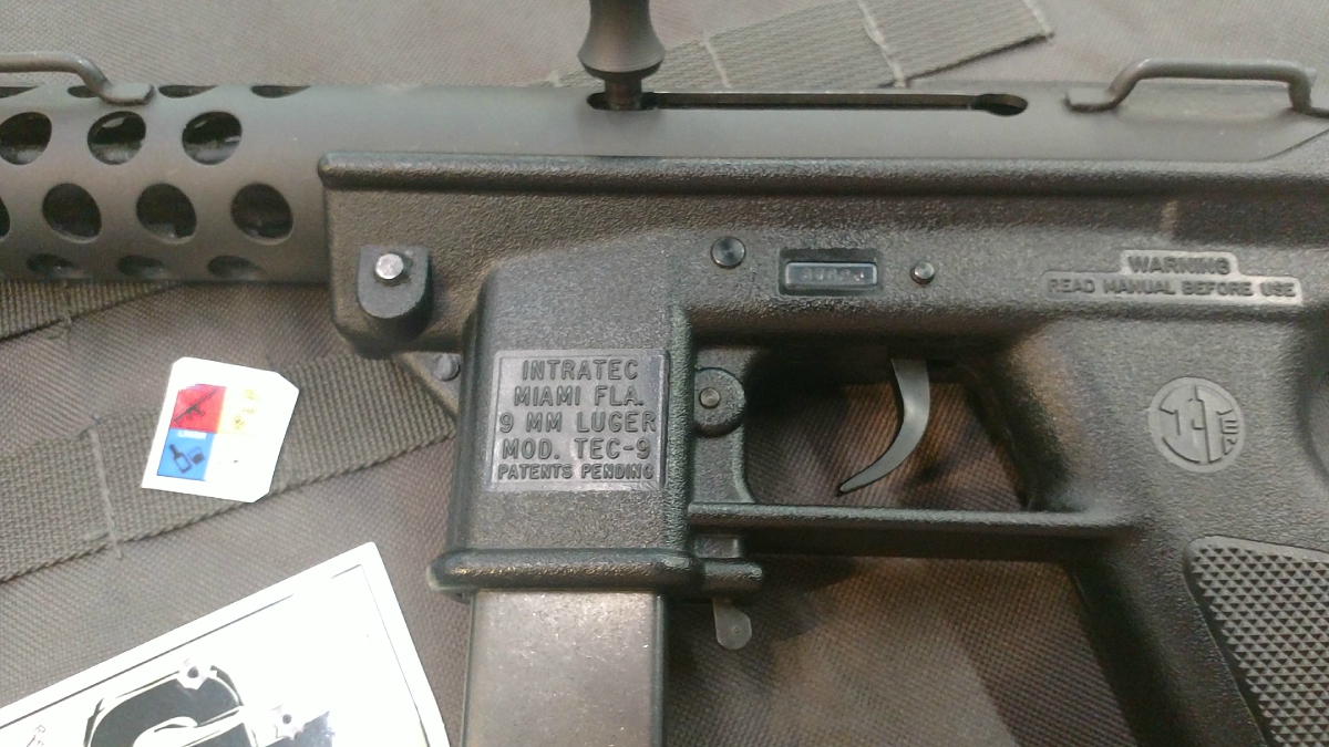 Tec-9 Intratec 9mm Pre-Ban W/3 Magazines. Unfired. 9mm Luger For Sale ...