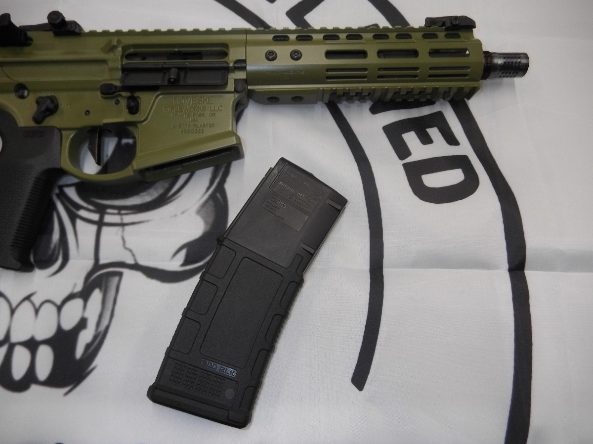 Noveske Rifleworks - Noveske Ghetto Blaster - Bazooka Green 300 blkout ...