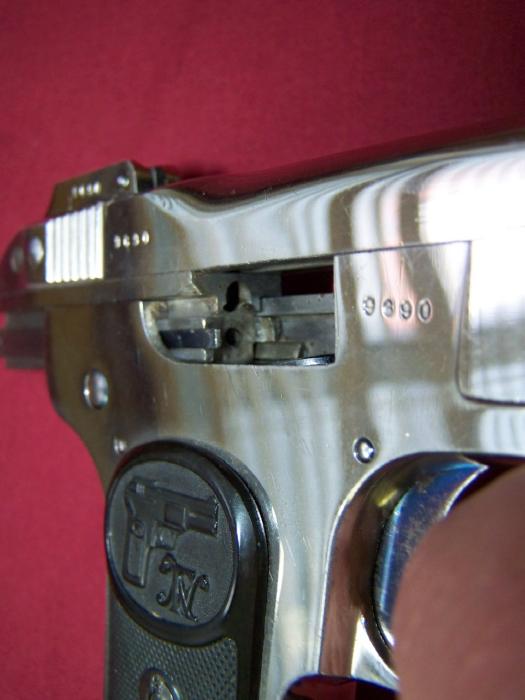 Fn/Browning Model 1899 Nickel - Very For Sale at GunAuction.com - 9729867