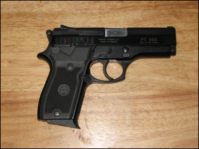 Taurus Pt-908 9m/M Blued For Sale at GunAuction.com - 7380647