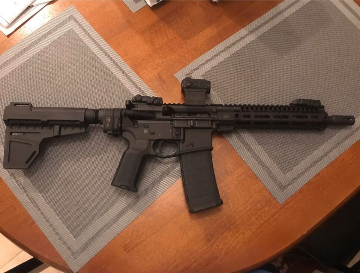 Midwest Industries 10.5' Side-folding AR Pistol