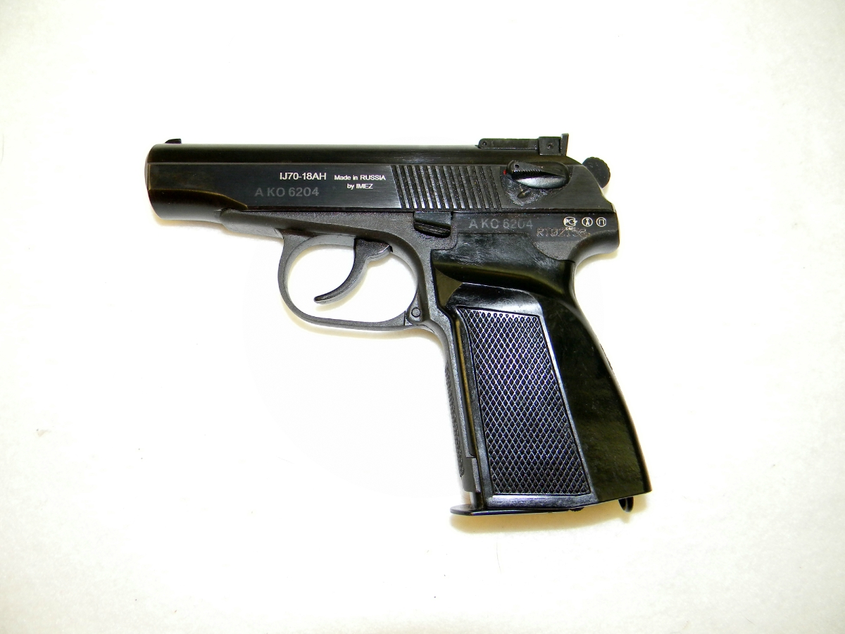 Imez Makarov Makarov Ij70-18ah 9x18 Makarov Russian 9mm Makarov For ...