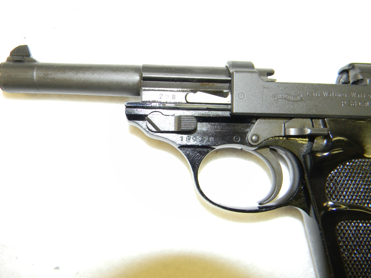 Carl Walther Waffenfabrik Ulm/Do Model P38 9mm Luger For Sale at ...