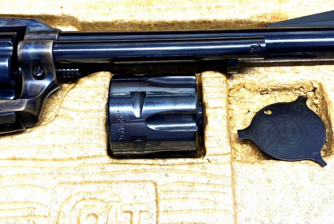 Colt New Frontier Like New In Box Dual Cylinder .22 Long Rifle, .22 Wmr ...