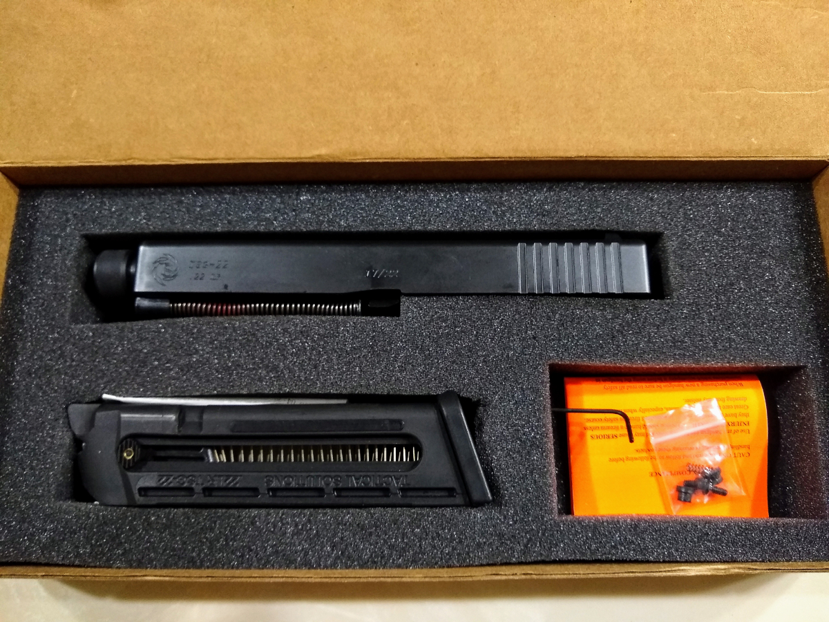 Tactical Solutions .22 Long Rifle Conversion Kit For Glock 17, 22, 34 ...