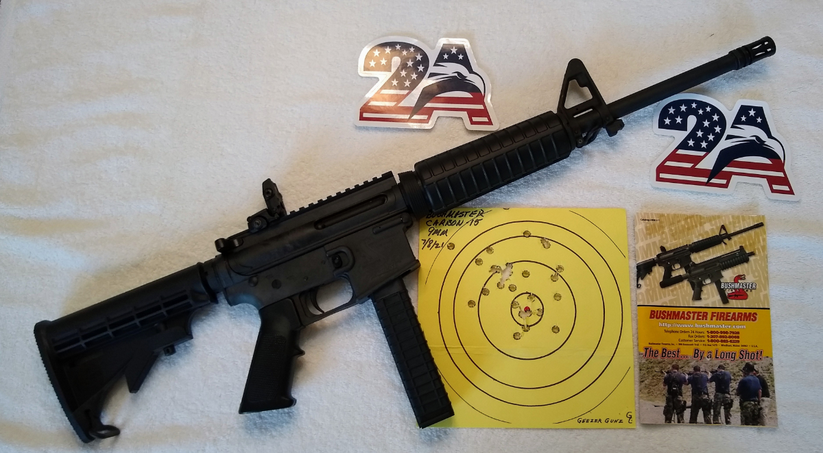 BUSHMASTER CARBON -15 9mm 9mm Luger 17167372 - GunAuction.com