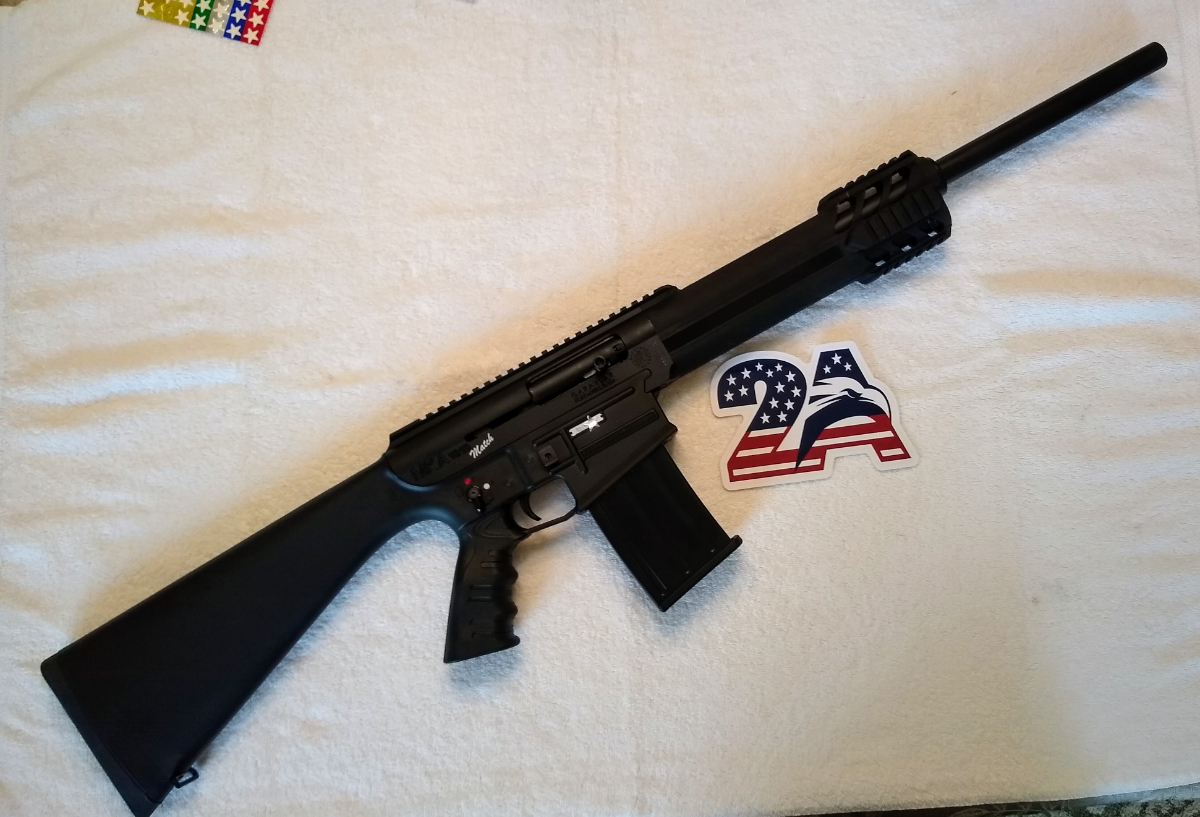Akdal Arms Ar-15 Style 12 Gauge Semi-Auto 12 Ga For Sale at GunAuction ...