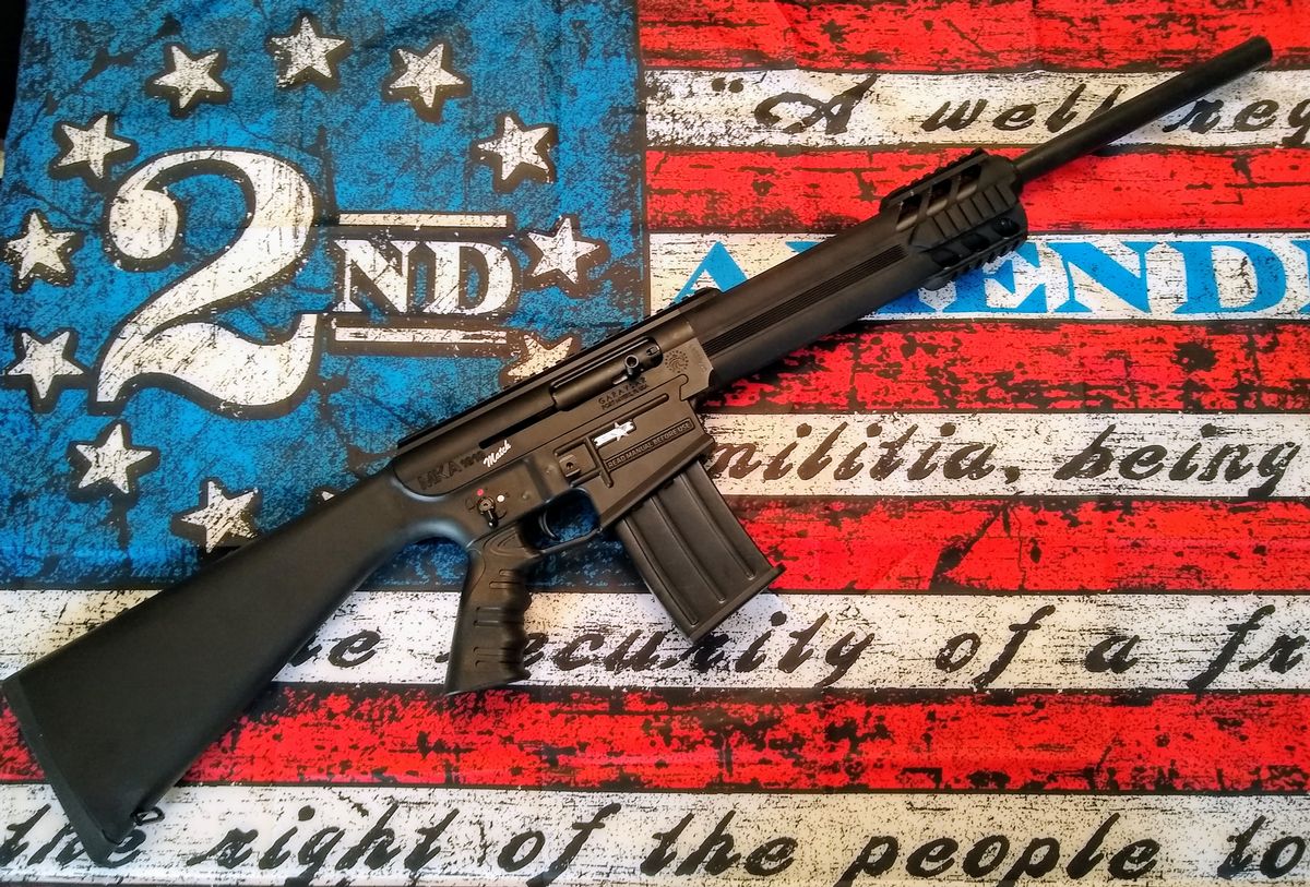 Akdal Arms Ar-15 Style 12 Gauge Semi-Auto 12 Ga For Sale at GunAuction ...