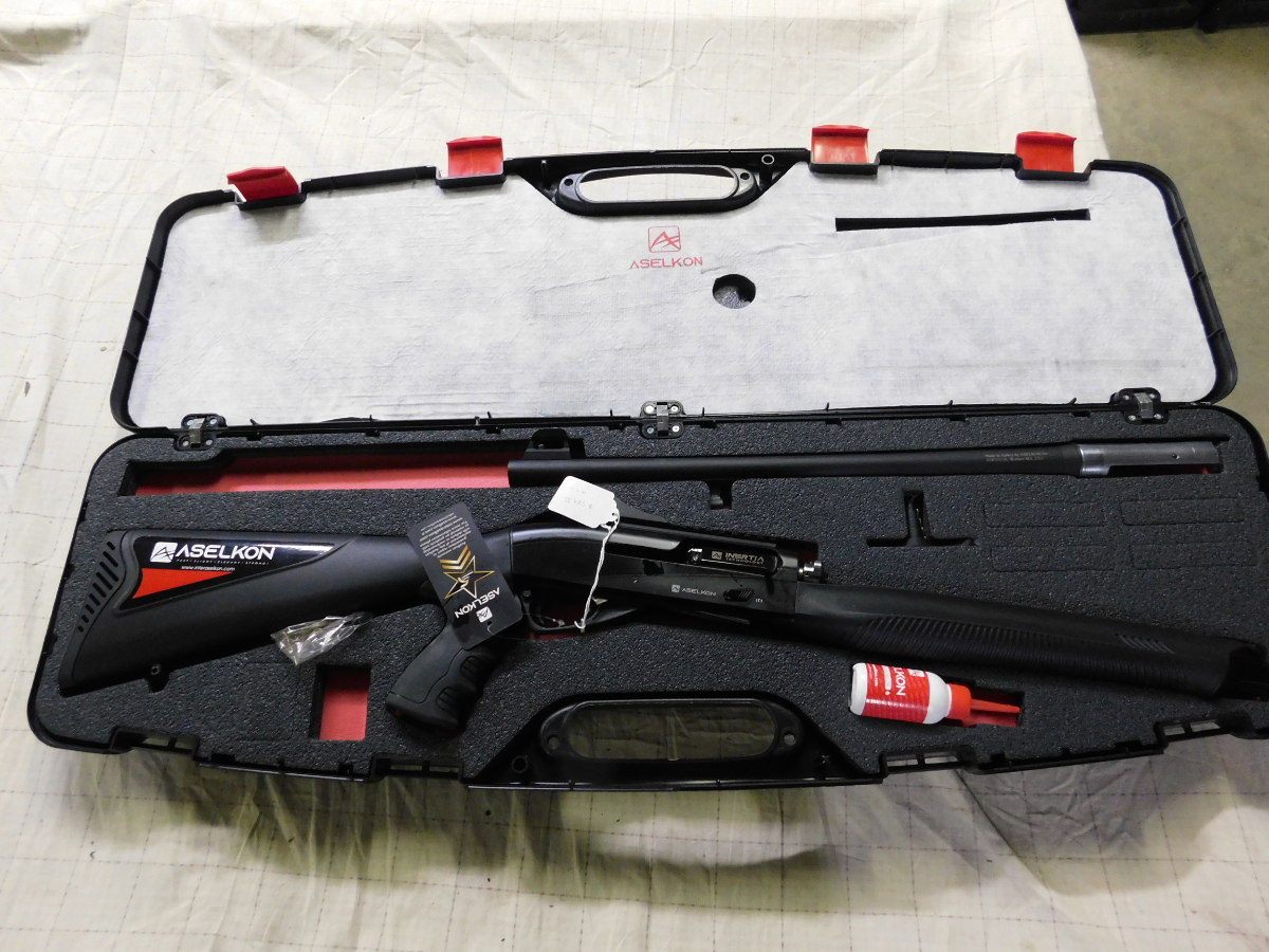 Aselkon Iti 12 Gauge Semi Auto Tactical Shotgun New In Case 12 Ga For ...