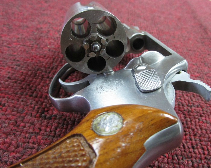 Smith & Wesson Model 60 Stainless 5-Shot 2in Wood Grips .38 Special For ...