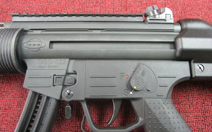 GSG-522 German Made 2 Stocks 22LR Straight And Side Folder 22rd Mag .22 ...