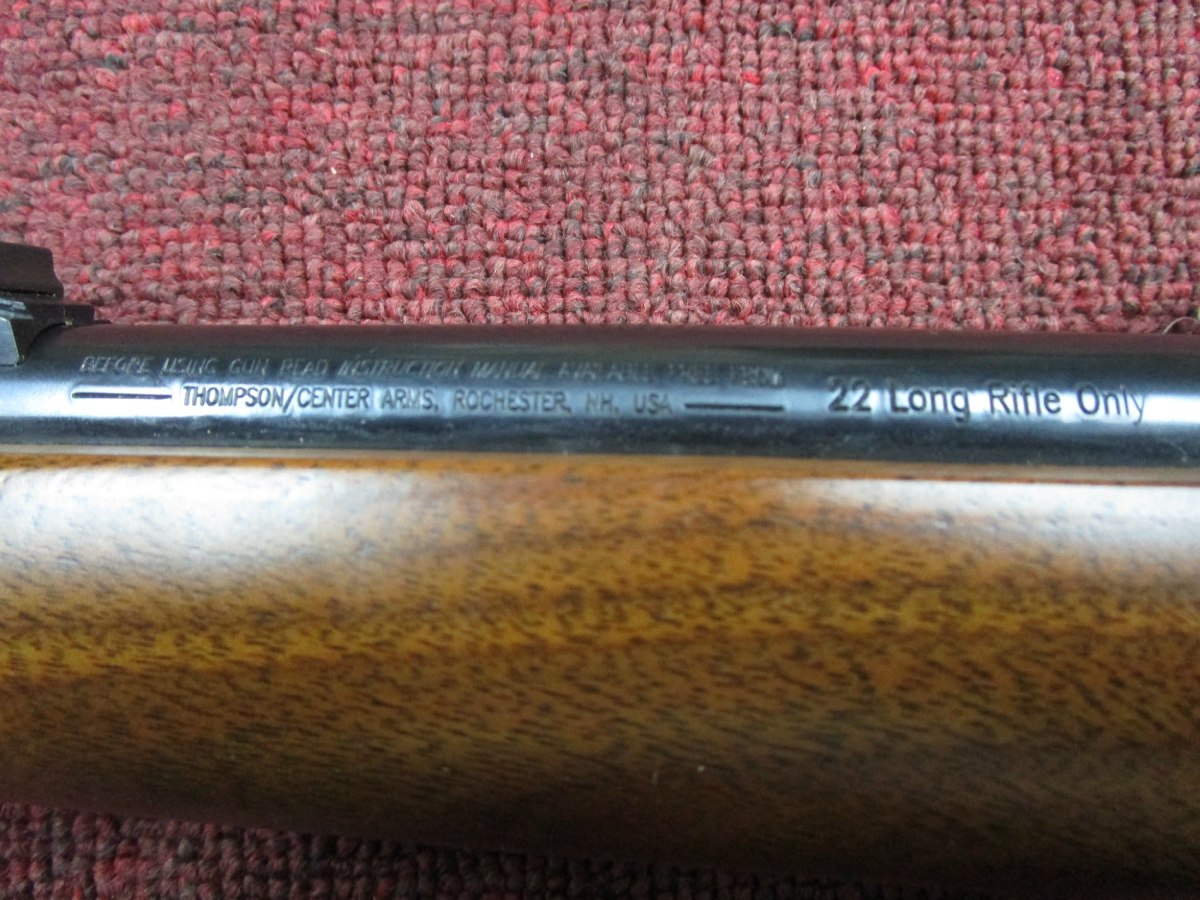 Thompson Center 22 Classic 22lr 1-5rd 10rd Magazines Excellent Through ...