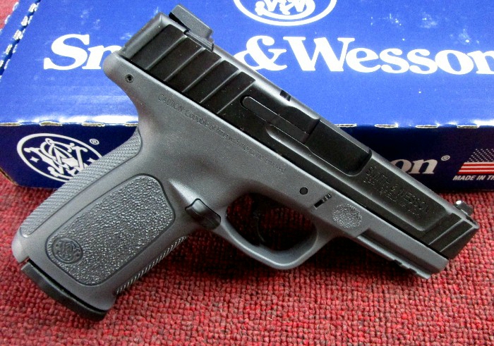 Smith & Wesson model SD9VE,2-16rd mags,grey polymer frame with ...