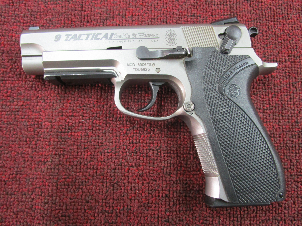 Smith & Wesson 5906 Tsw 1-15rd Mag Stainless Double/Single Action ...