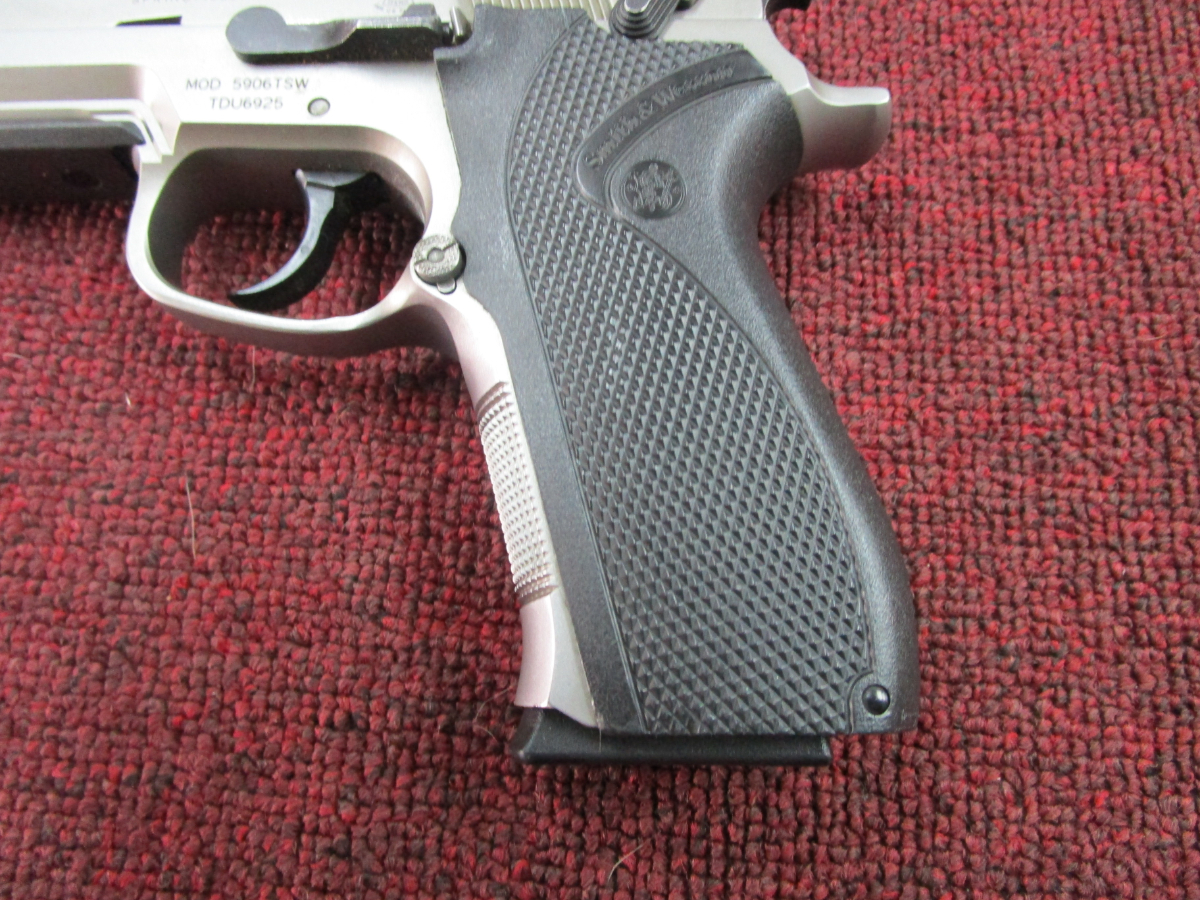 SMITH & WESSON - 5906 TSW 1-15RD MAG STAINLESS DOUBLE/SINGLE ACTION ...