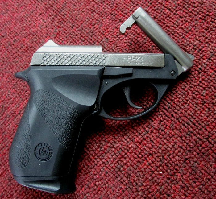 Taurus Pt22 Tip Up Barrel Double Action Polymer And Stainless 8+1 .22 ...